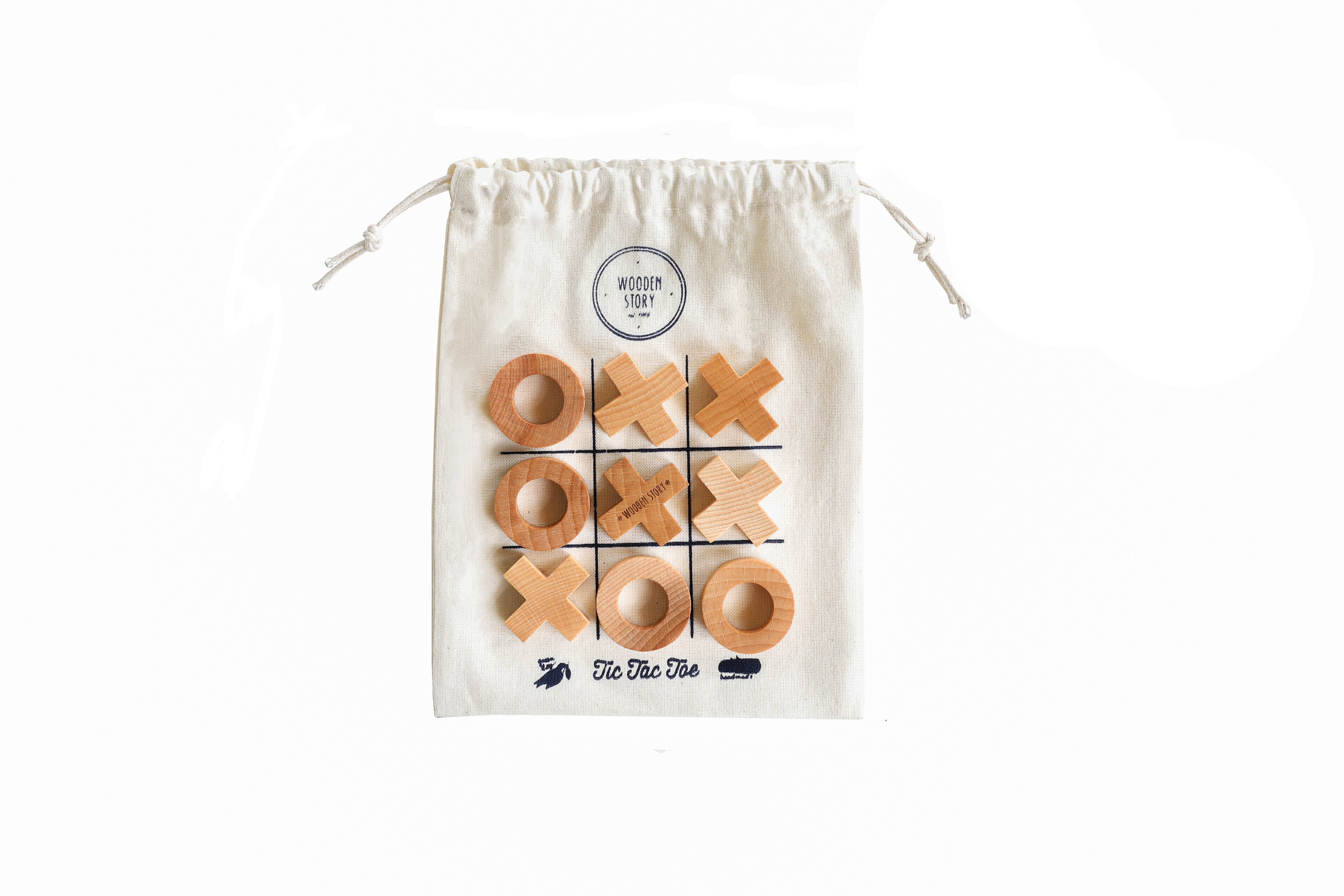 Tic Tac Toe game – Wooden Story